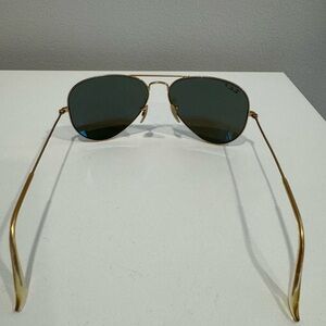 Ray-Ban | Accessories | Rayban Aviator Flash Blue Mirror Lenses With ...
